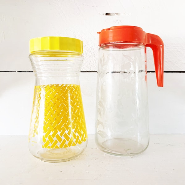Small Yellow Pitcher - Etsy