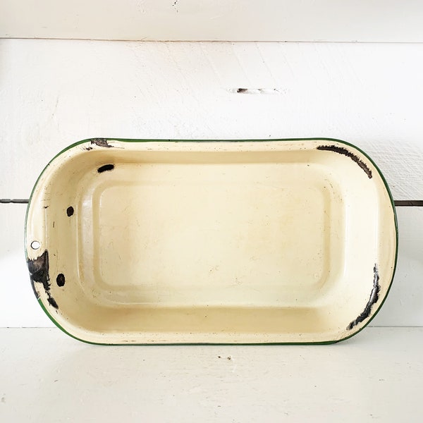 Enamel Baking Pan - Etsy