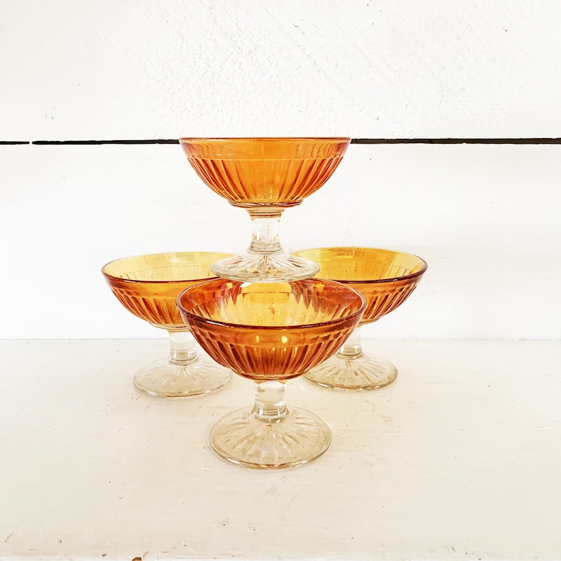 Glass Dessert Cups - Etsy