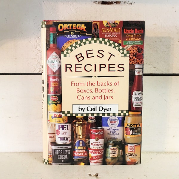 Cookbook Label - Etsy