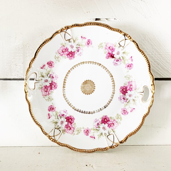 Antique Cake Plate - Etsy