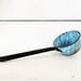Vintage Large Rustic Blue and White Spatterware Ladle/enamelware Ladle ...