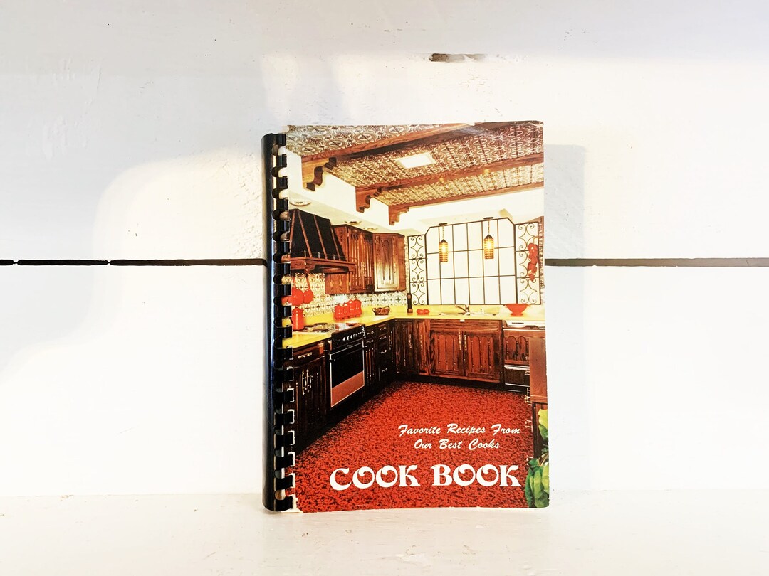 Vintage 1968 Edition of A Book of Favorite Recipes Compiled by Ridgeway ...