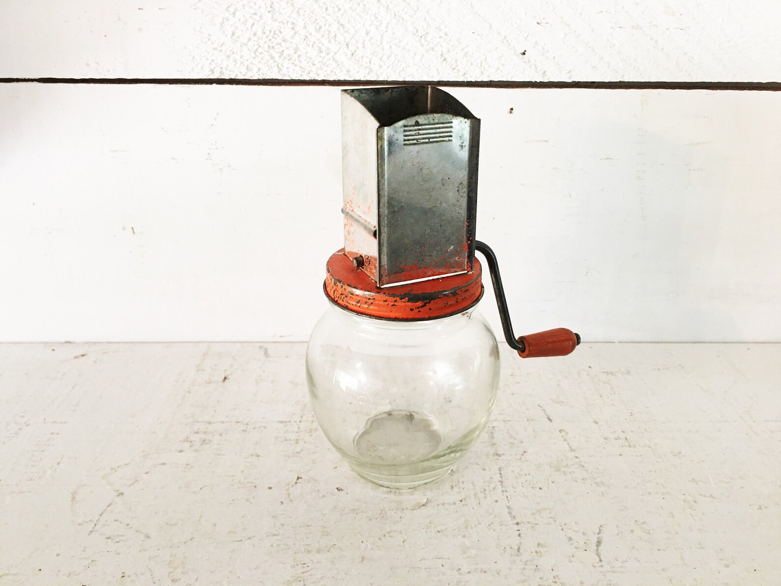 Anchor Hocking Vintage Nut Grinder/farmhouse Kitchen Androck | Etsy