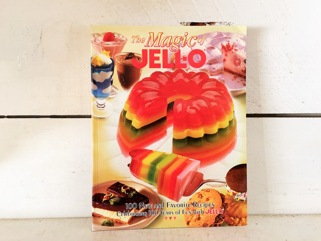 1999 Edition of the Magic of Jello Vintage Cookbook Jello Recipes ...