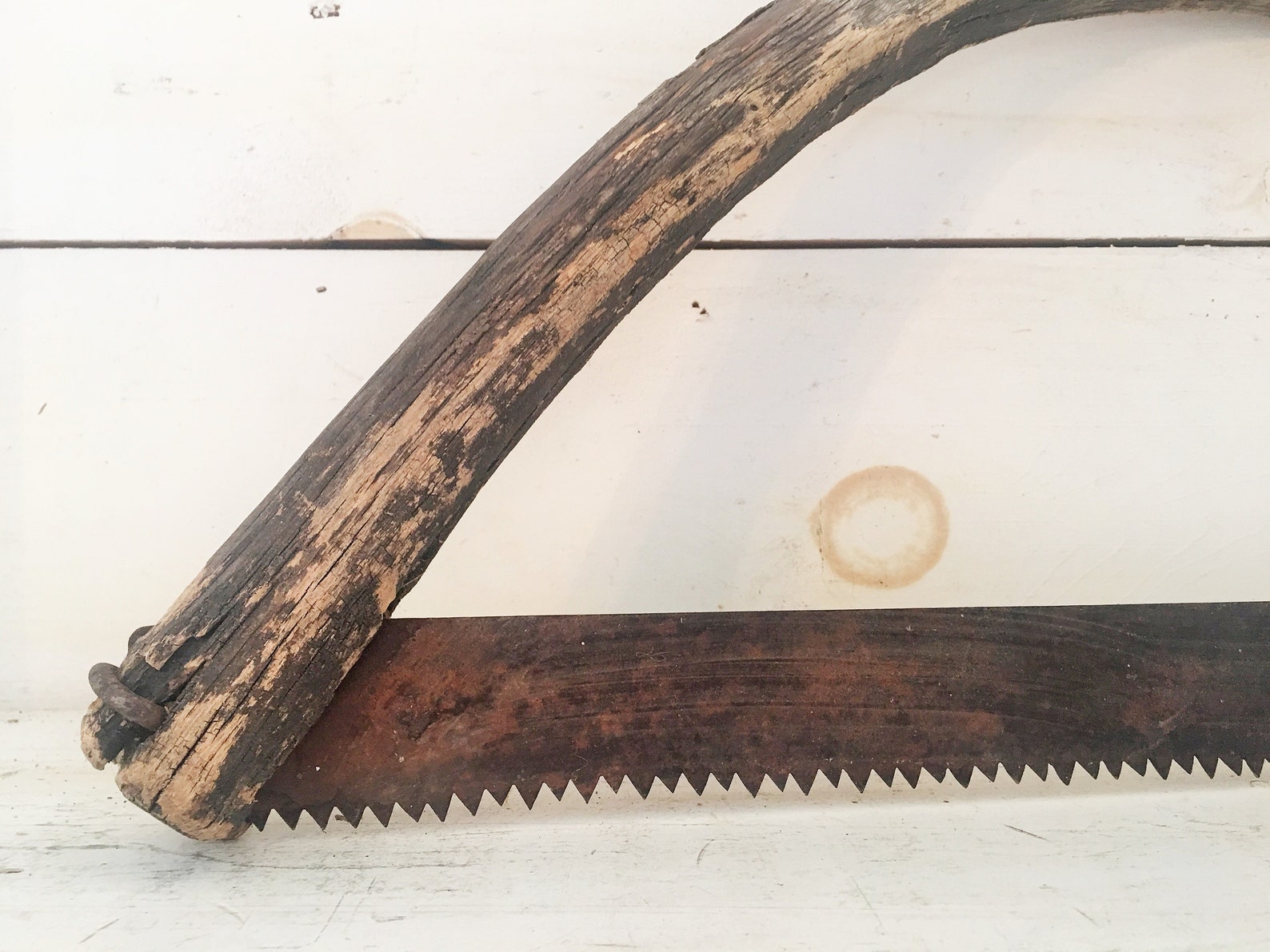Primitive Wooden and Steel Bow Saw/farmhouse Kitchen Rustic - Etsy