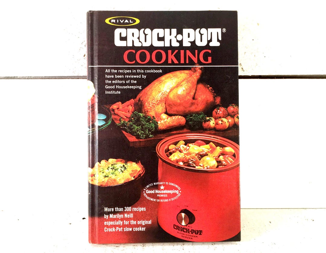 Small 1975 Rival Crock Pot Cooking Cookbook Vintage Crockpot Cookbook ...