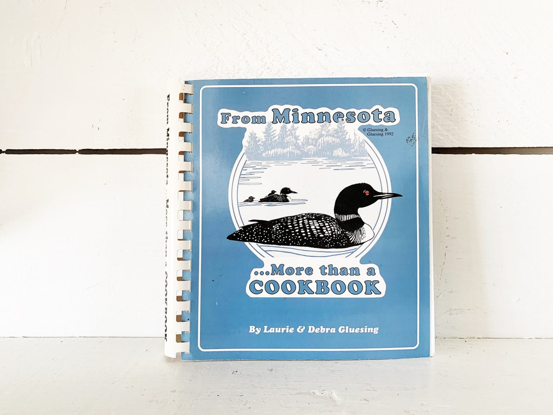 Vintage Cookbook 1992 Soft Cover Spiral Edition of From Minnesota More ...