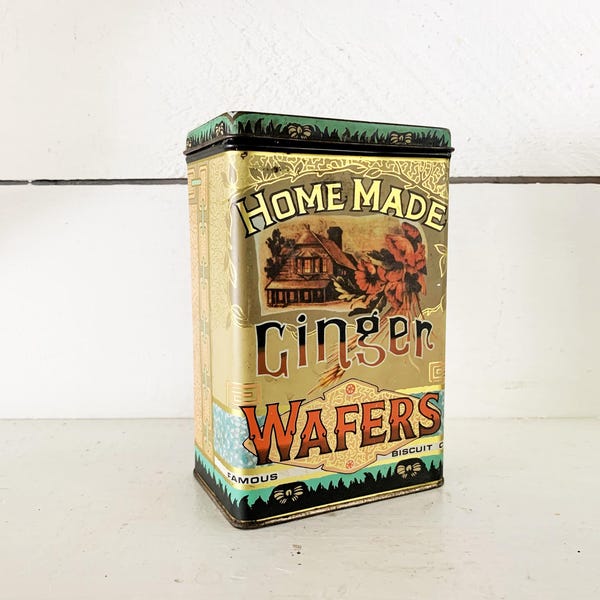 Ginger Wafers Tin - Etsy