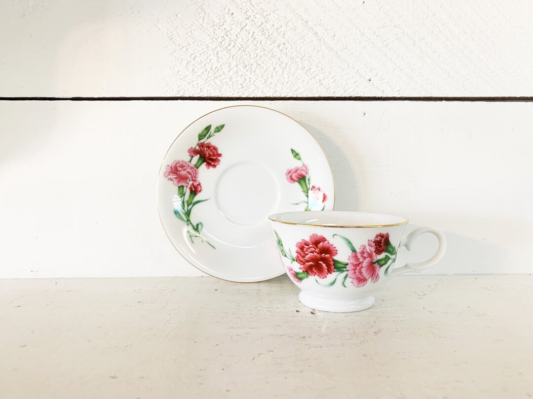 Vintage Avon 1990's Blossoms of the Month Series "january" Carnation ...