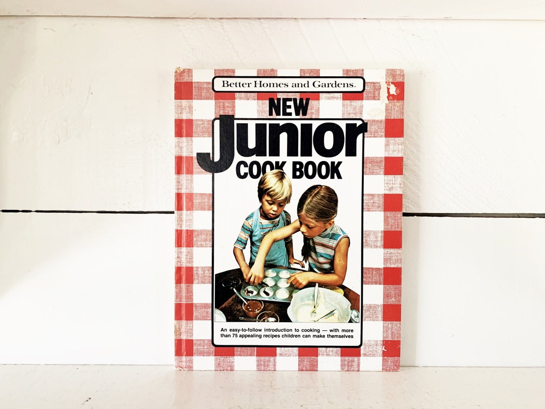 1983 Hardcover Edition of Better Homes and Gardens New Junior Cook Book ...