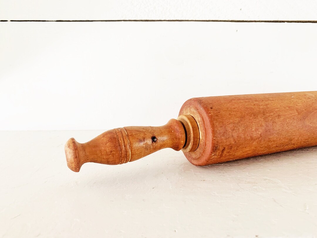 Vintage Antique Wooden Farmhouse Rolling Pin/collectible and Decorative ...