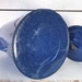 Vintage Blue Speckled Hinged Lid Enamelware Coffee - Etsy