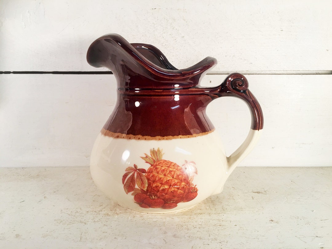 Vintage Mccoy 7515 Marked Pitcher/farmhouse Kitchen Collectible Vintage ...