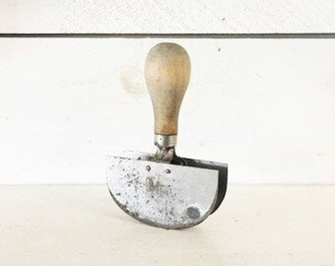 Vintage Double Bladed and Wooden Handled Chopper/vintage Kitchen ...