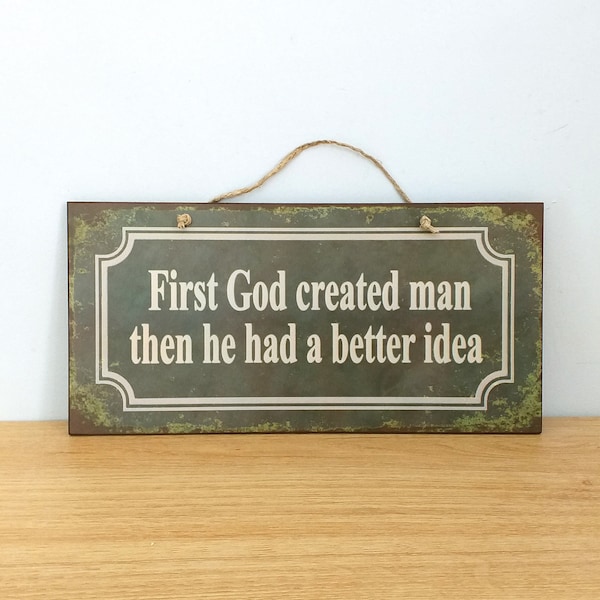 God First Created Man - Etsy God First Created Man - Etsy