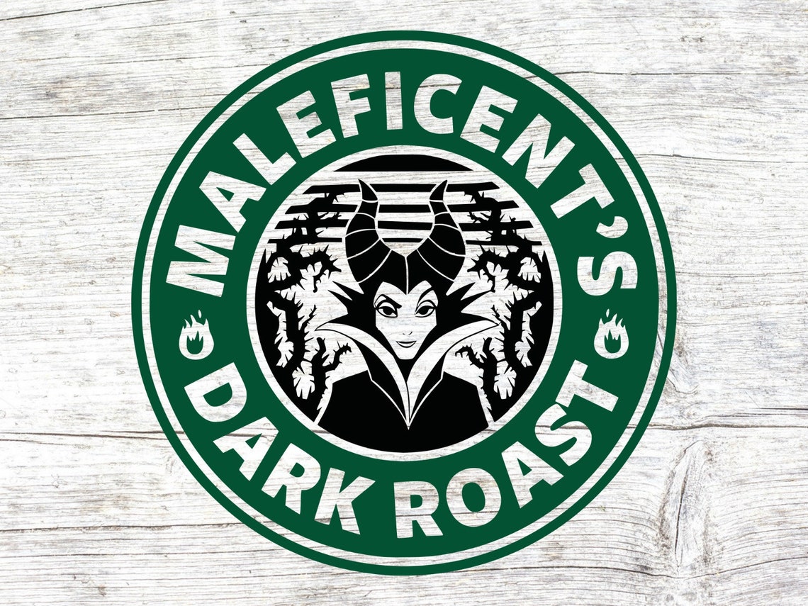 Maleficent's Dark Roast SVG File Descendants SVG | Etsy