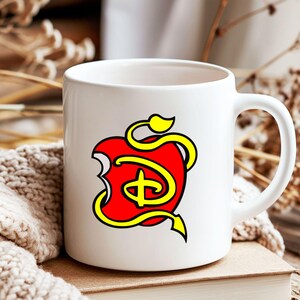 Descendants Logo SVG, Descendants Apple Clipart, Png, Dxd, Eps, Cut ...