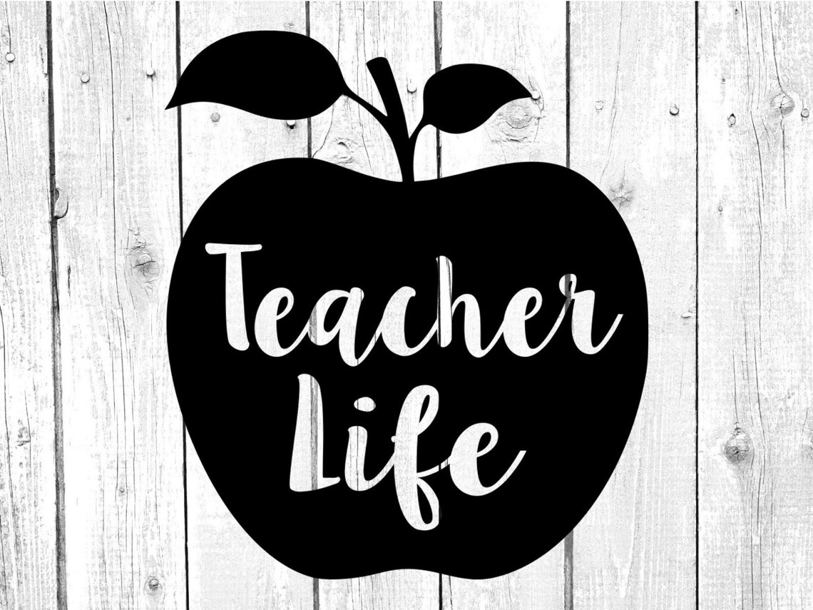 Teacher Life Svg Teacher Svg School Svg Teach Love Inspire - Etsy