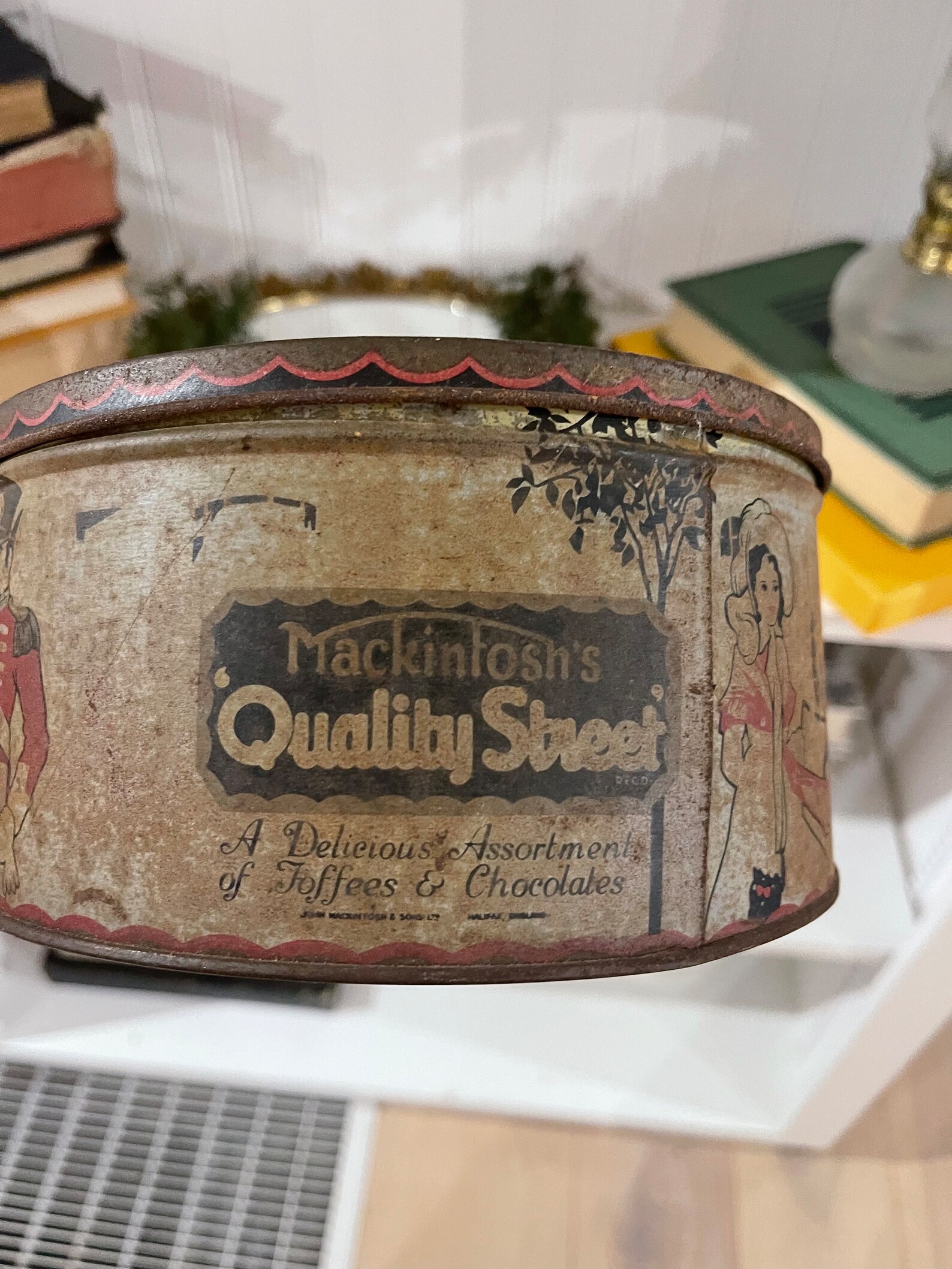Old Mackintosh's Quality Street Toffee's and Chocolates Tin Made in ...