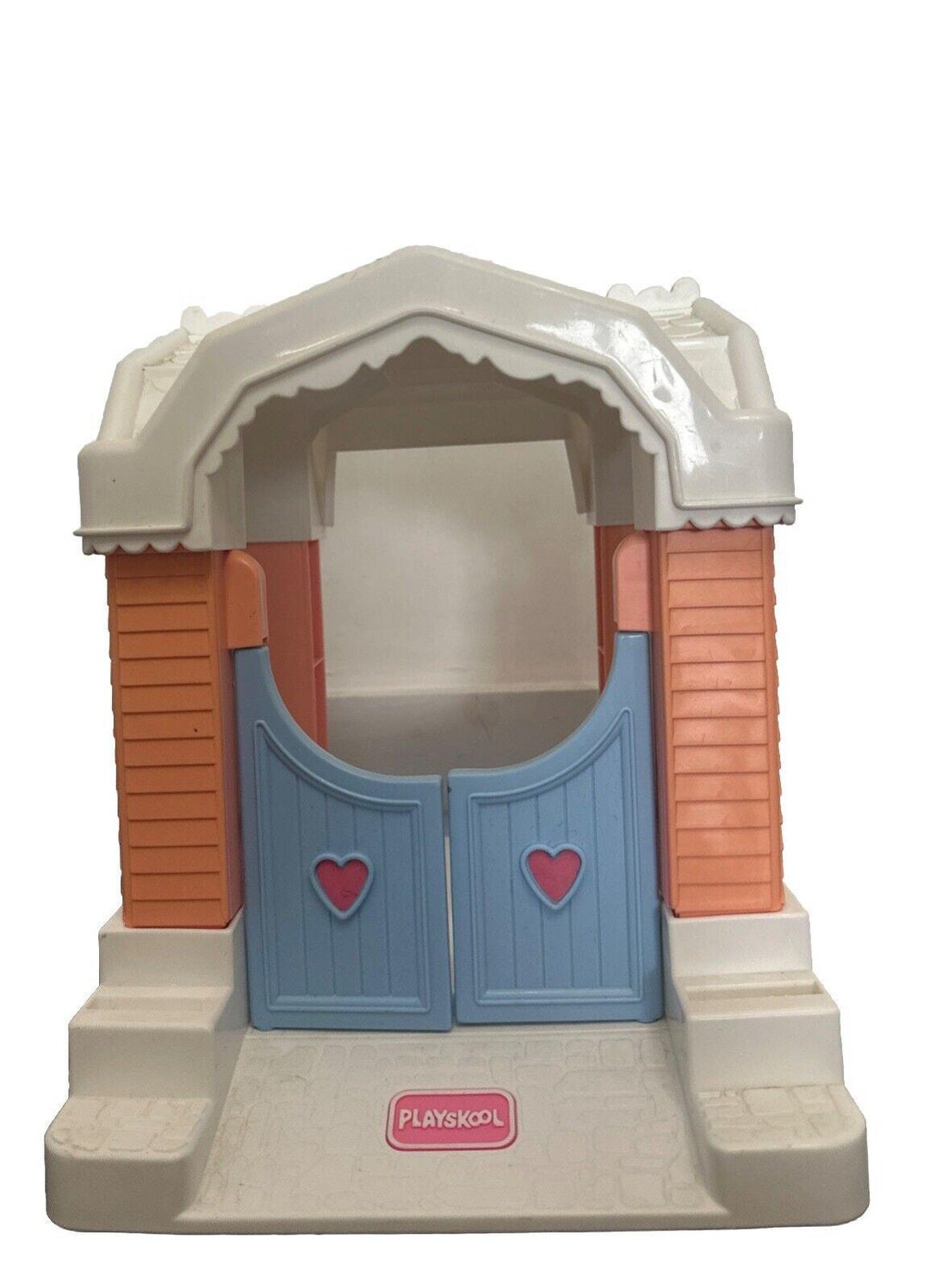 Vintage 1994 Playskool Dollhouse Horse Pony Barn Stable Ranch Farm Toy ...
