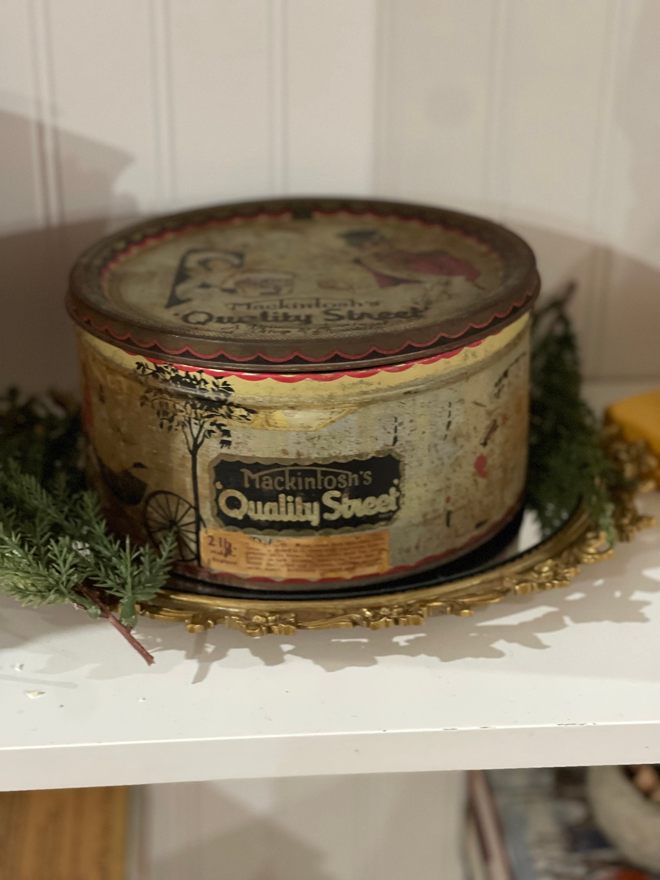 Old Mackintosh's Quality Street Toffee's and Chocolates Tin Made in ...