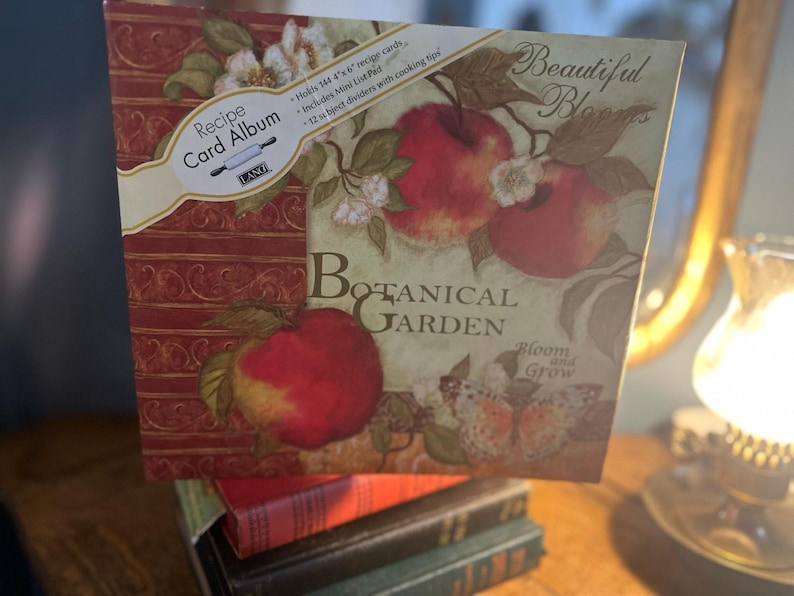 Vintage Lang Recipe Card Album: Botanical Garden, New Sealed - Etsy