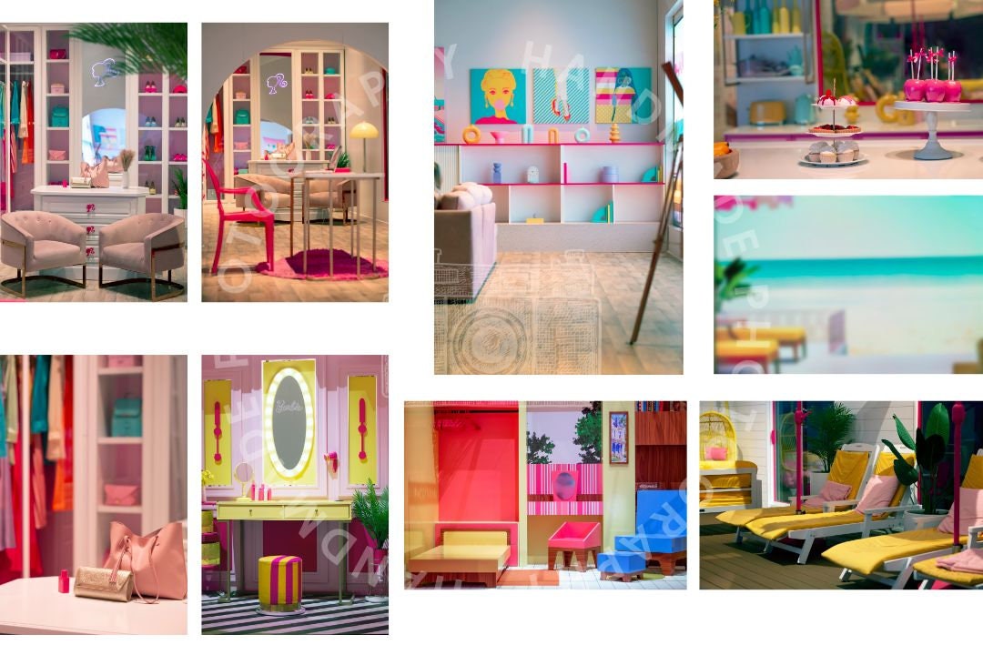 Barbies Dream House Backdrop Bundle Barbie Doll Backdrop - Etsy