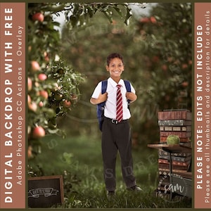 Back to School Picture - Digital Background - Graduation Backdrop ...