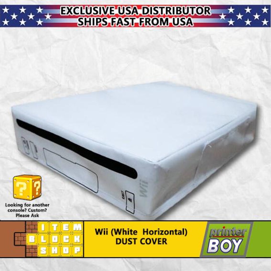 Nintendo Wii Horizontal Dust Cover (exclusive US SELLER) - Etsy