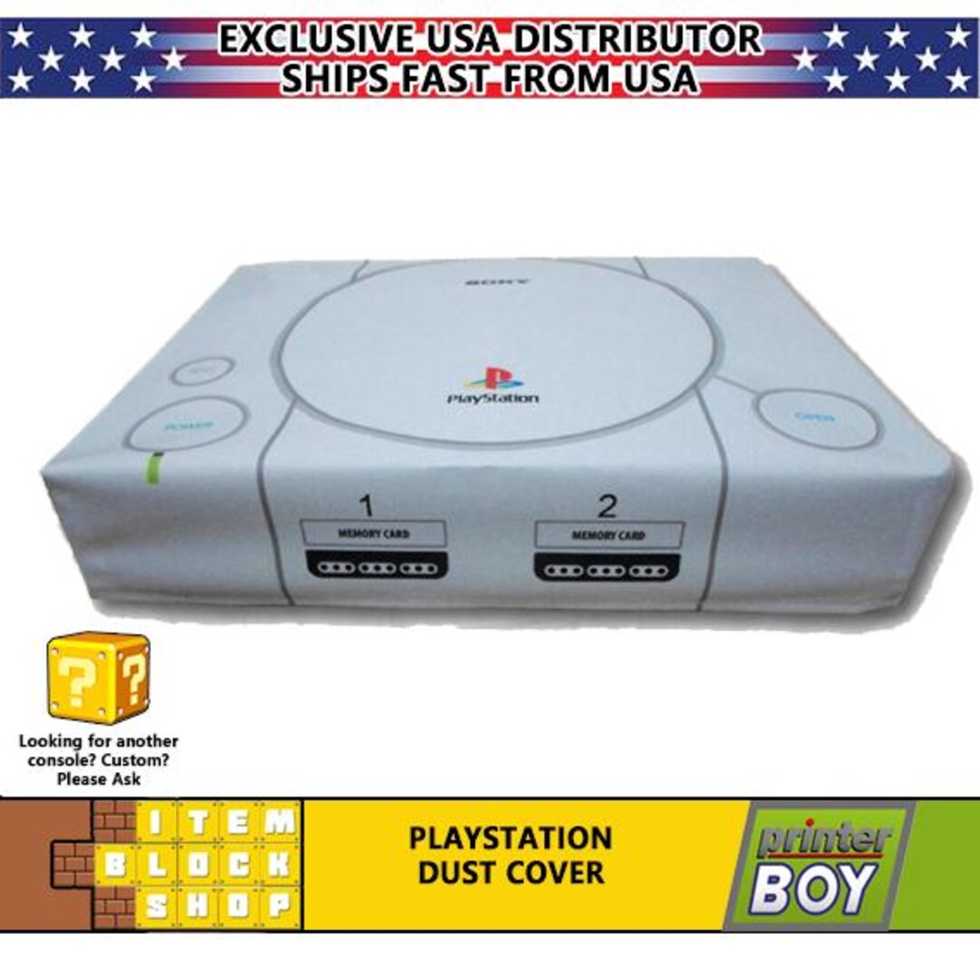 Playstation 1 PS1 Psxconsole Dust Cover (exclusive US SELLER) - Etsy