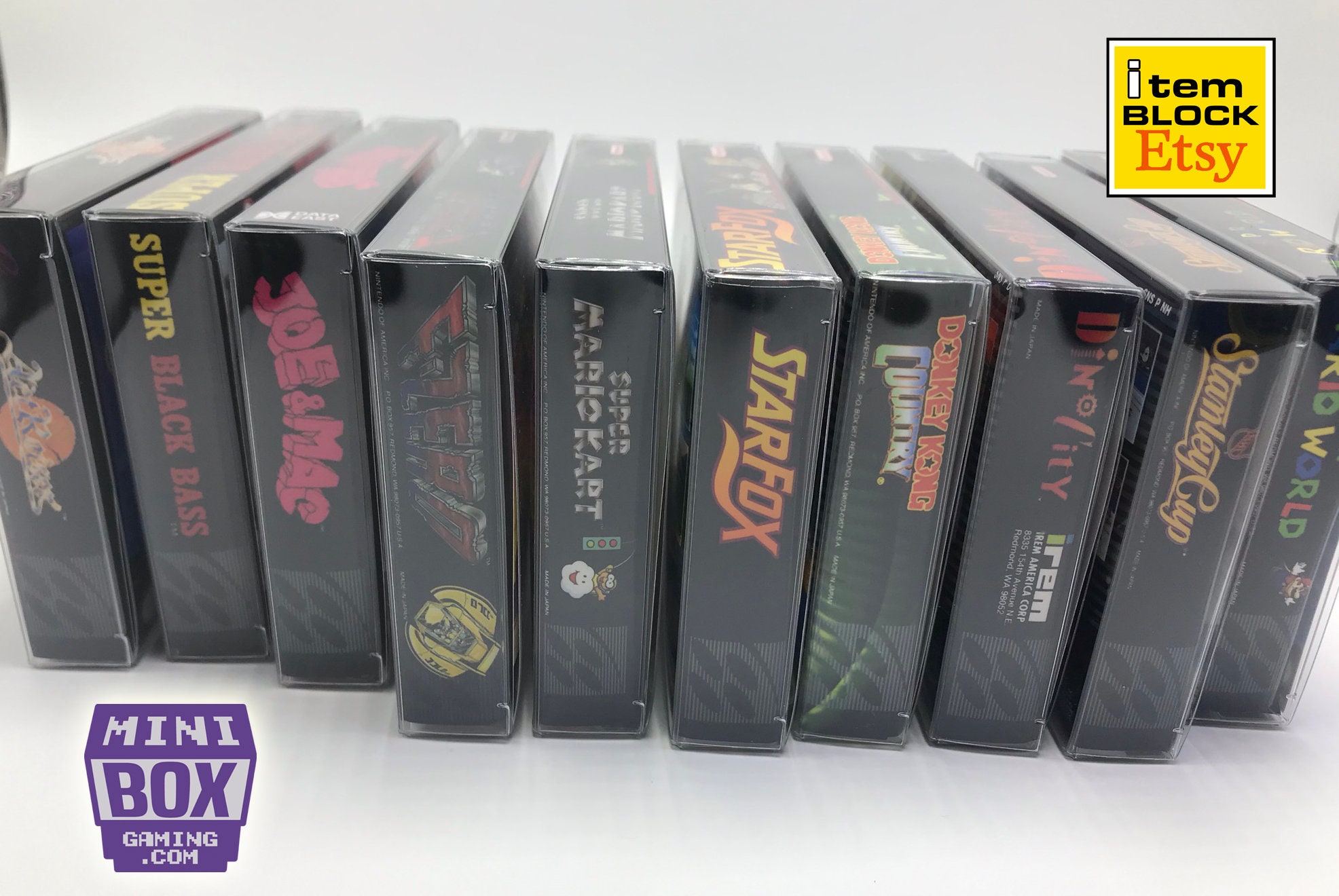 Mini Super Nintendo SNES Protector Boxes / Cases Classic - Etsy