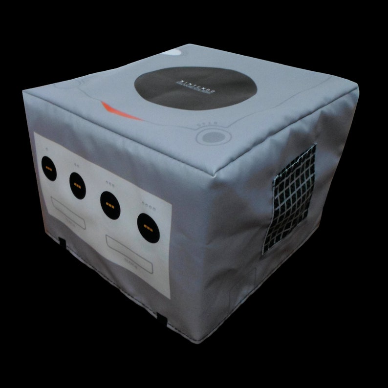 Nintendo Gamecube Vinyl Dust Cover Silver EXCLUSIVE US | Etsy