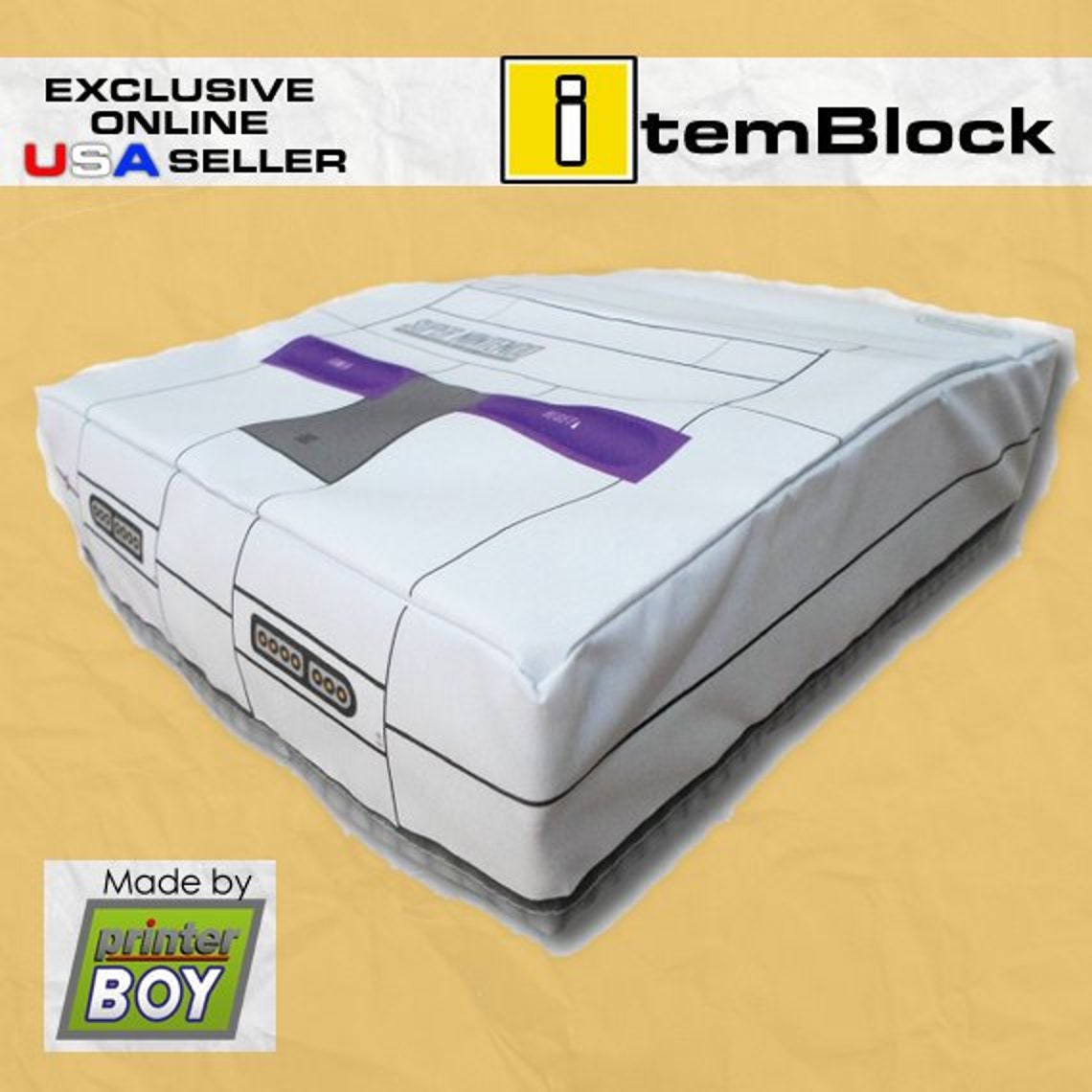 Super Nintendo SNES Model 1 Vinyl Dust Cover exclusive US | Etsy