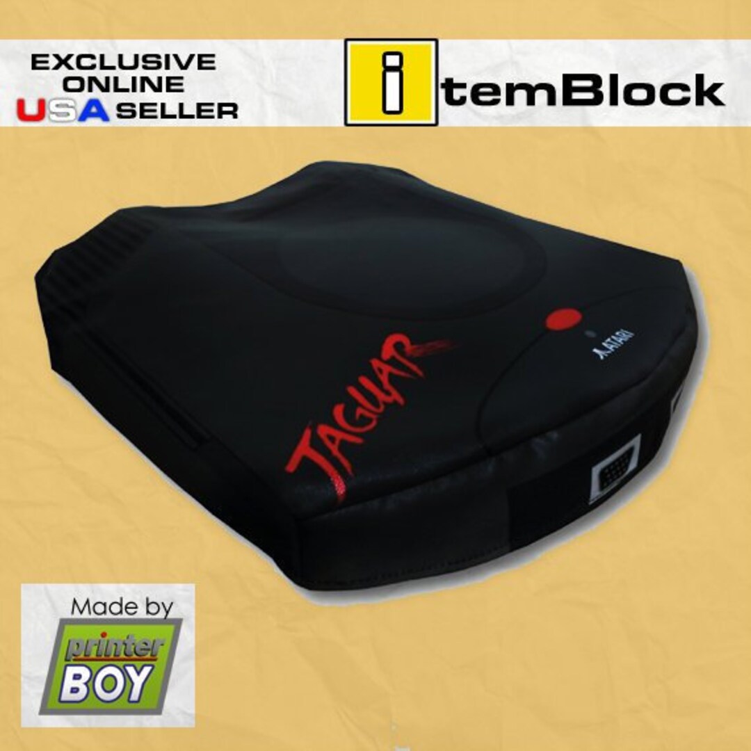 Atari Jaguar Dust Cover (exclusive US SELLER) - Etsy
