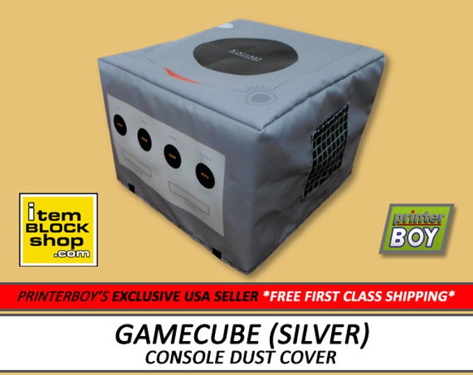 Nintendo Gamecube Vinyl Dust Cover Silver EXCLUSIVE US - Etsy