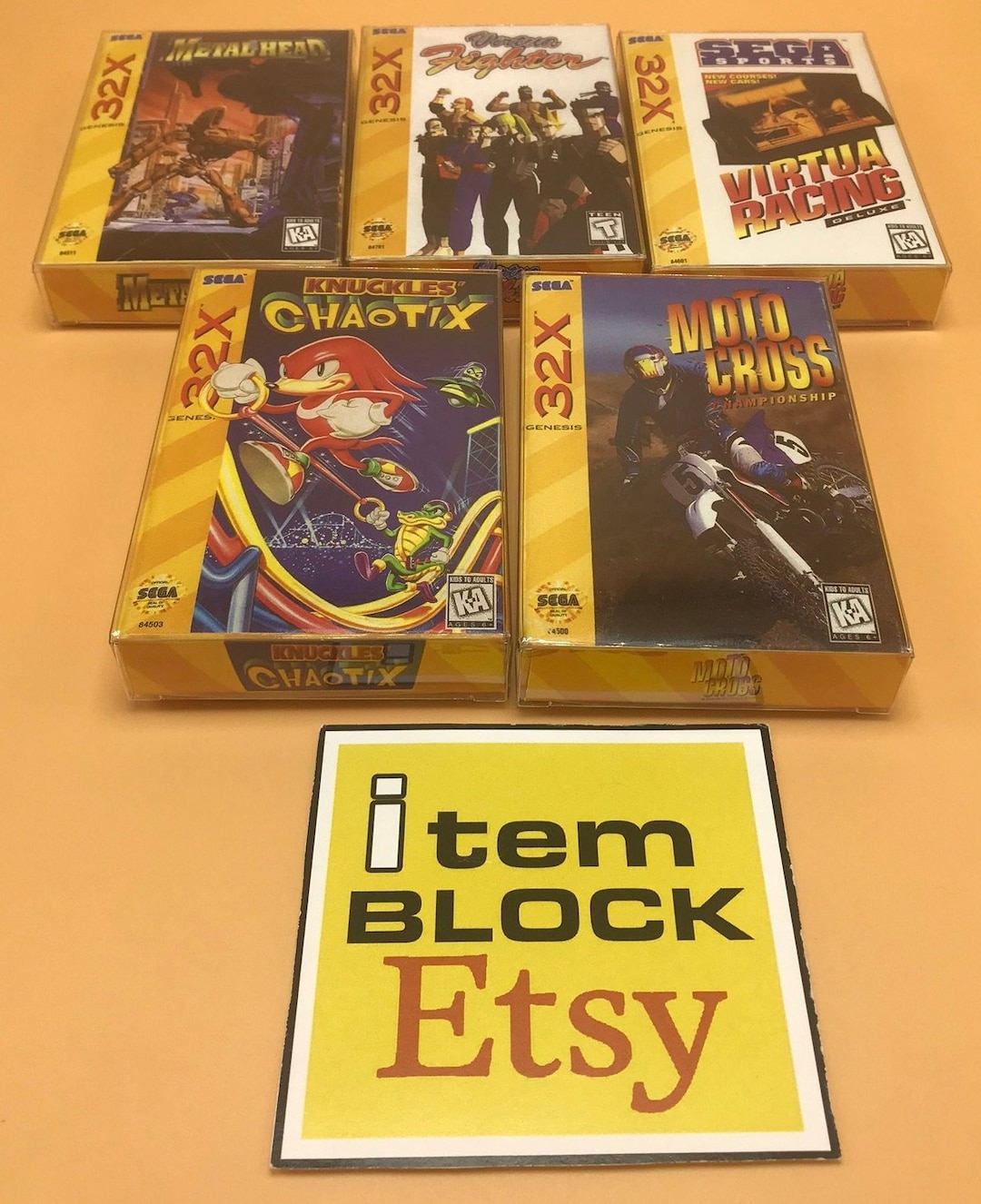 Mini Sega 32X Protector Boxes / Cases - Etsy