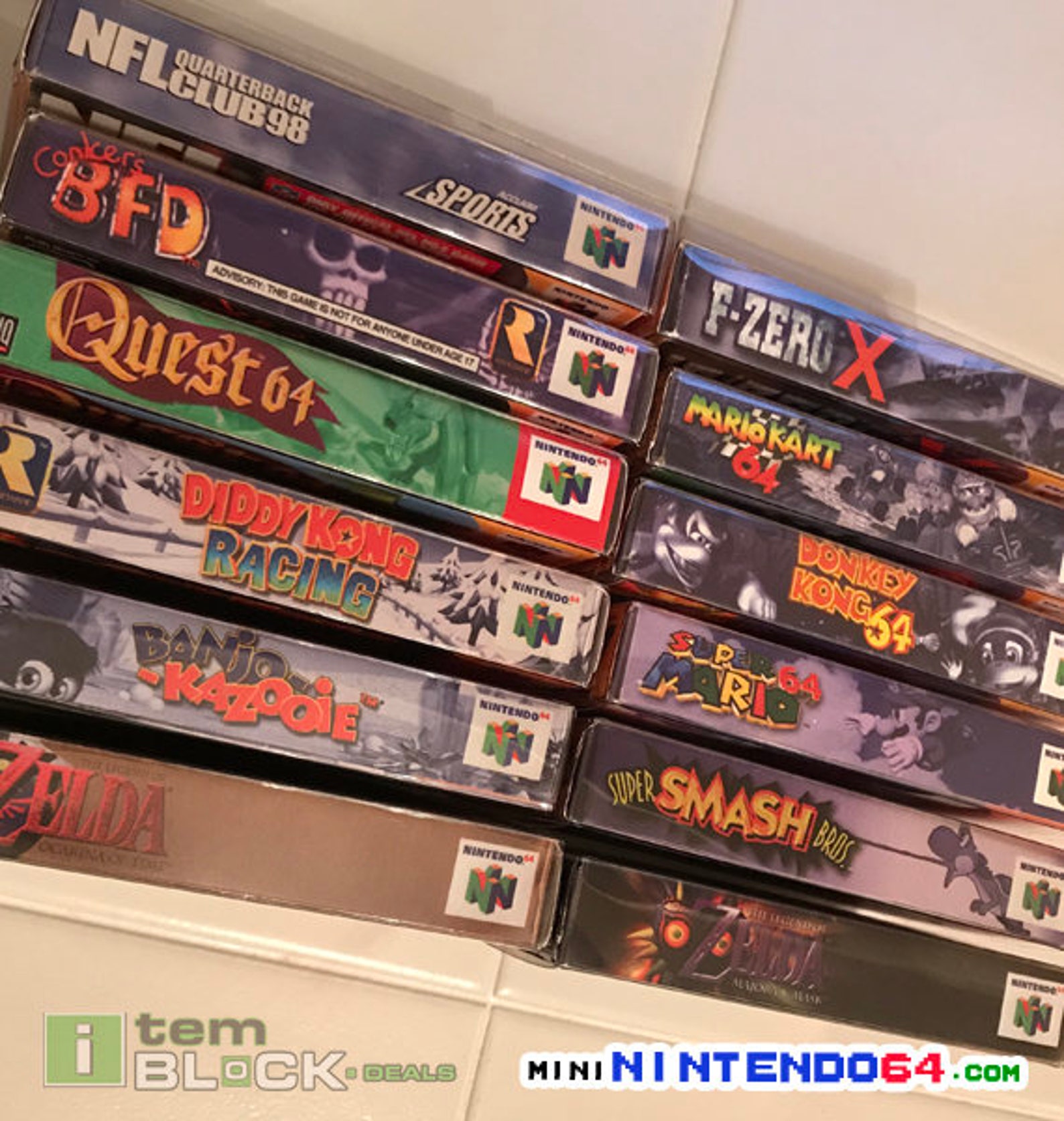 Mini Nintendo 64 Protector Boxes / Cases - Etsy
