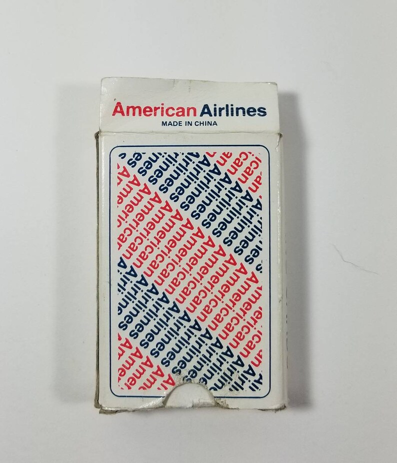 Vintage American Airlines Playing Card Deck | Etsy