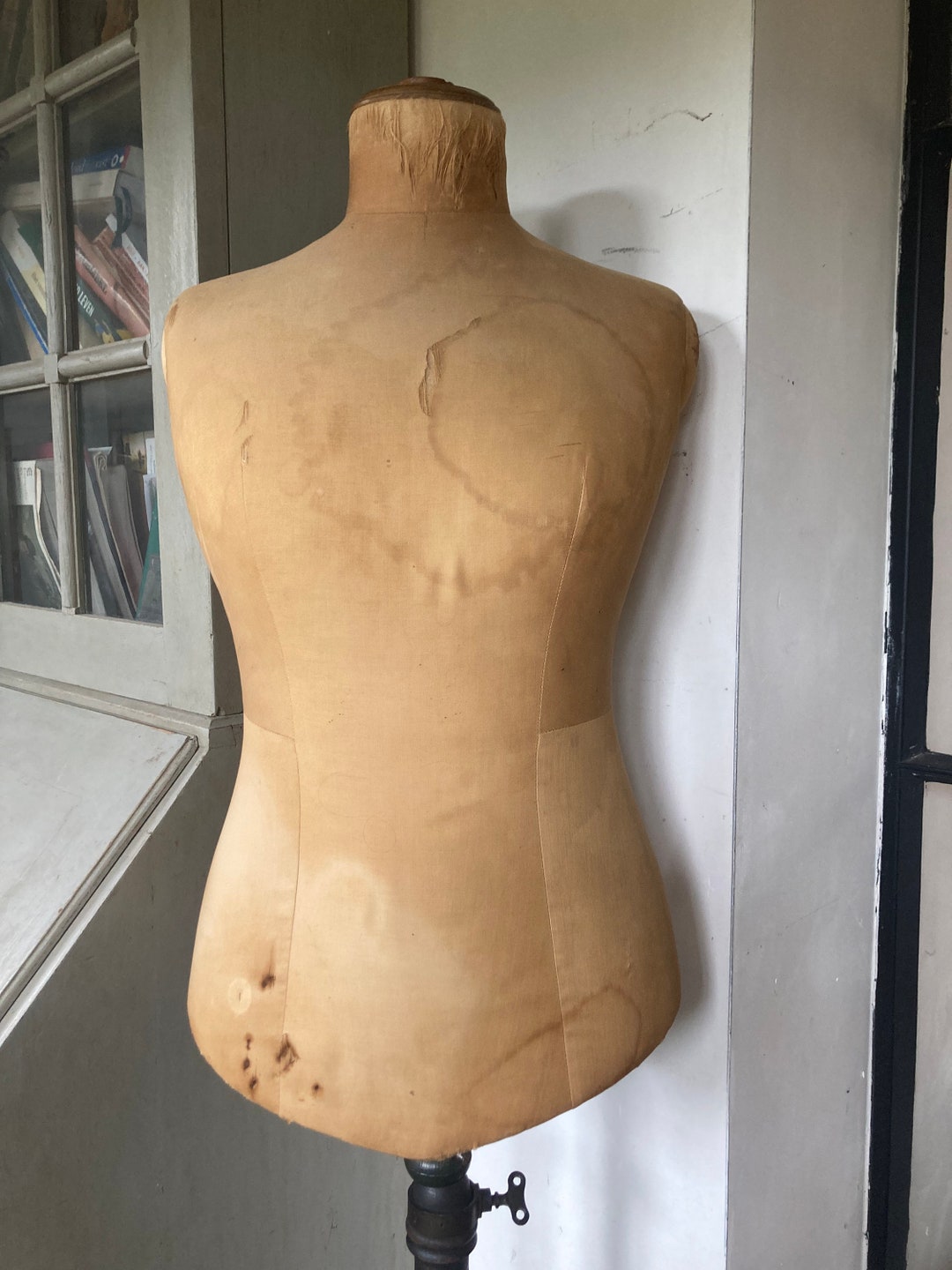 Antique Silk Stockman Bust Mannequin - Etsy