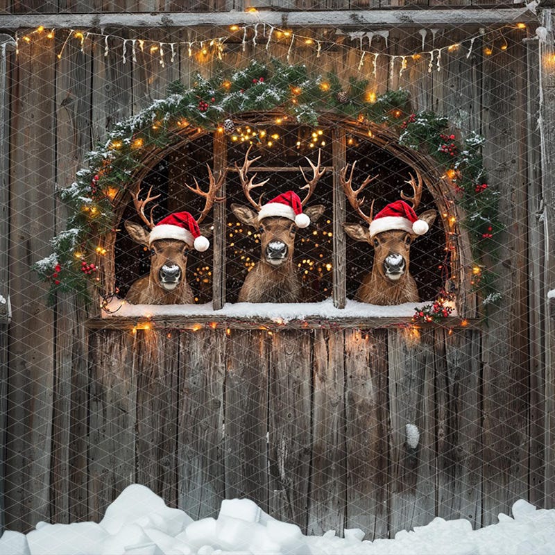 Reindeer Stables - Etsy