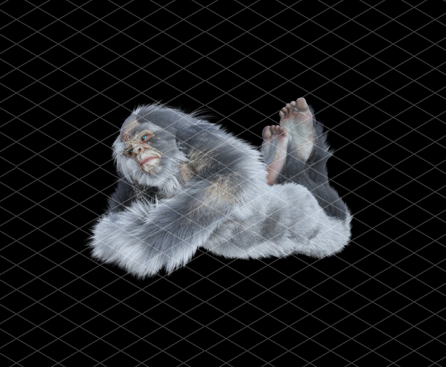 Paquete Yeti 2. Con 8 adorables renders de alta calidad que vienen como ...