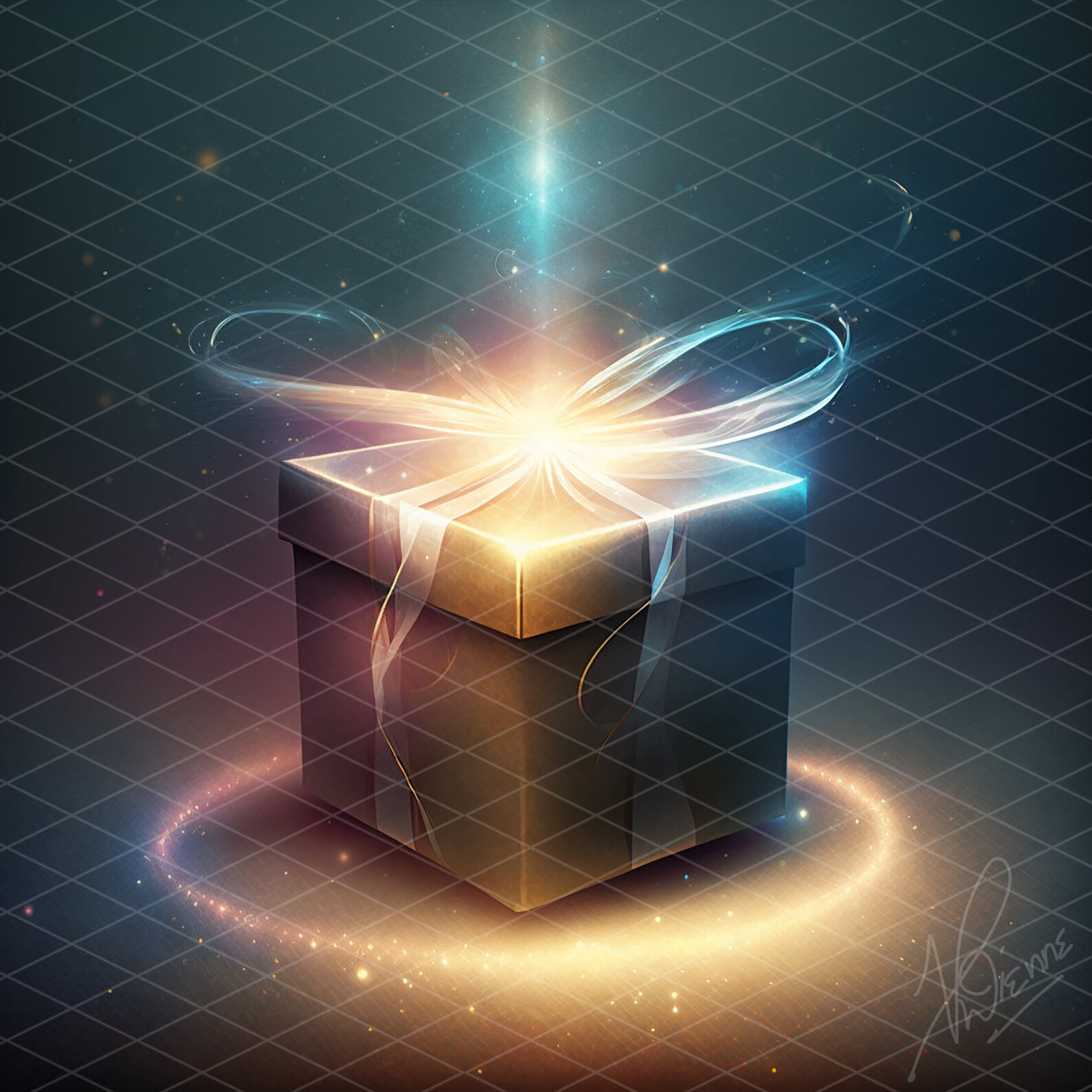 AI Christmas Gift Box Full of Magic! - Etsy