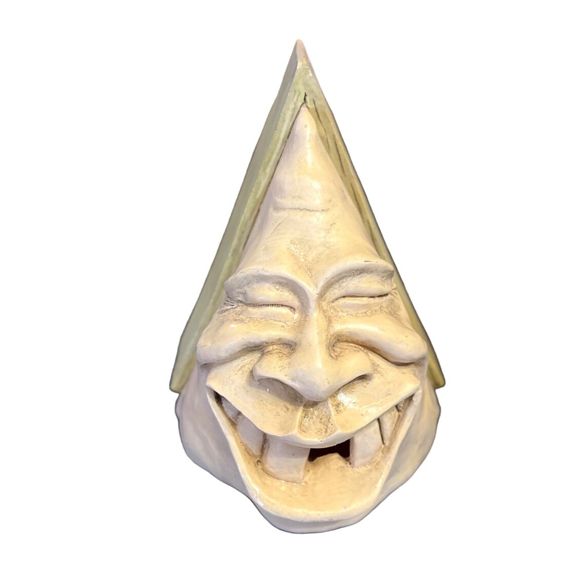 Vtg 1995 R. Vandamme Troll Face Big Nose Toothless Resin Hanging Bird ...
