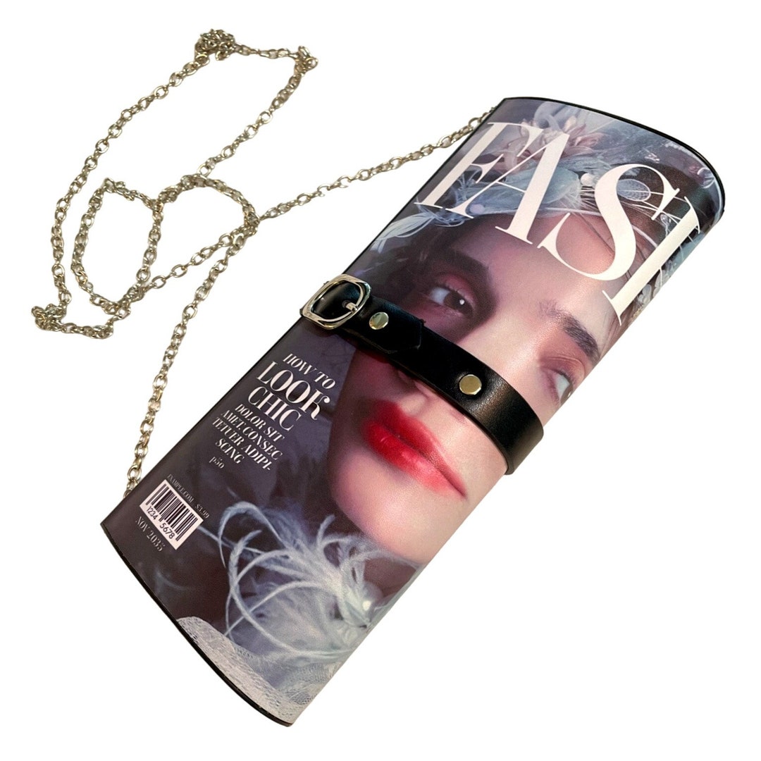 Fashion Magazine Clutch Crossbody Handbag Purse Limited Edition - Etsy