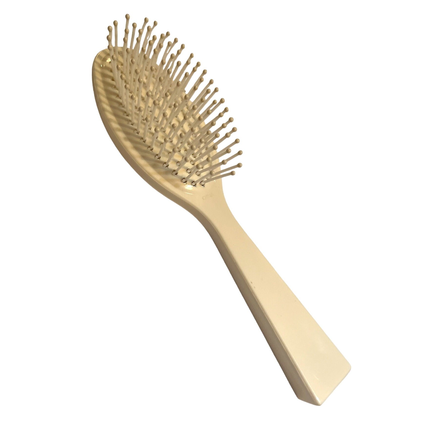 Vintage Estee Lauder White Hair Brush Ball Tip 6 Travel Size Purse Size ...