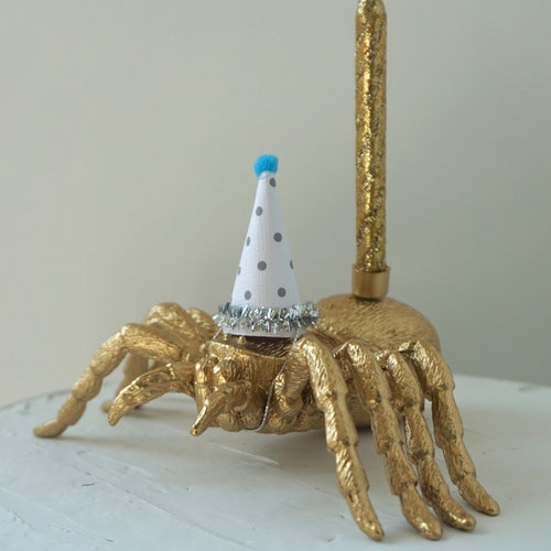 Spider Cake Topper Spider Candle Holder Cake Decoration Bug - Etsy