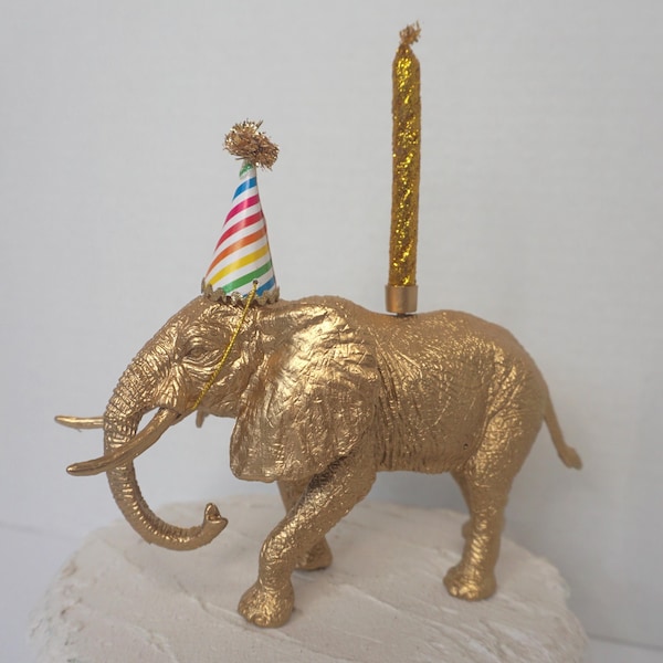 Elephant Cake Topper - Etsy