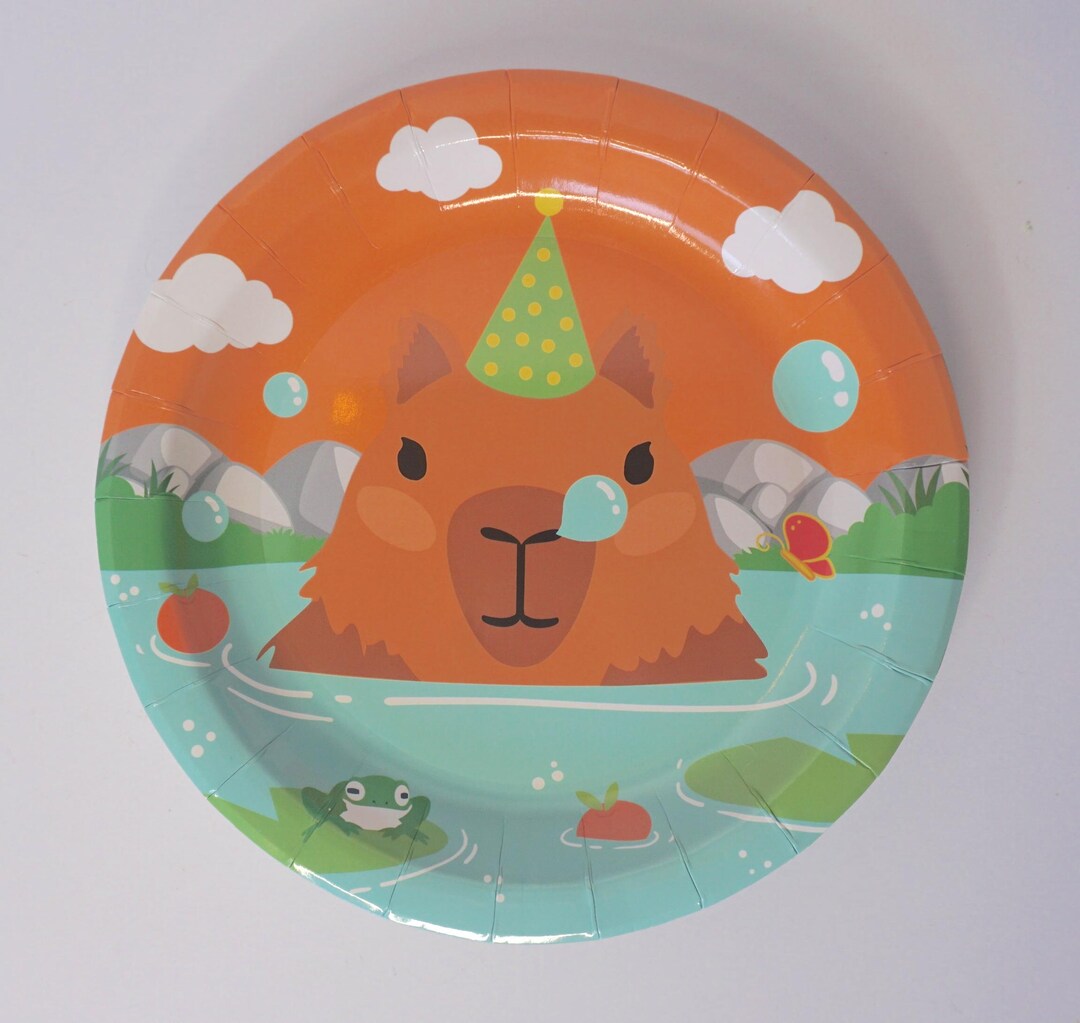 Capybara Theme Party, Capybara Birthday, Capybara Party, Capybara ...