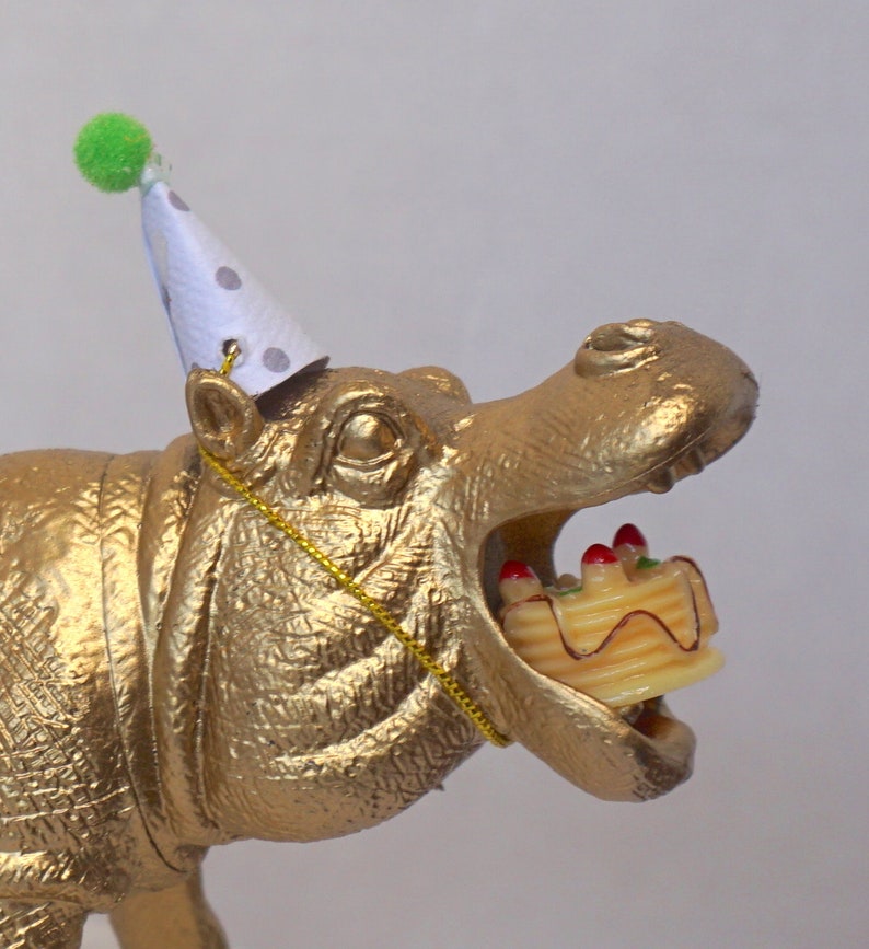 Hungry Hippo Cake Topper, Hippo Candle, Cake Decoration, Party Supplies ...
